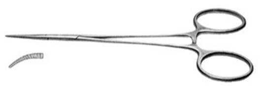 Hemostatic Forceps, Curved | ITSBio